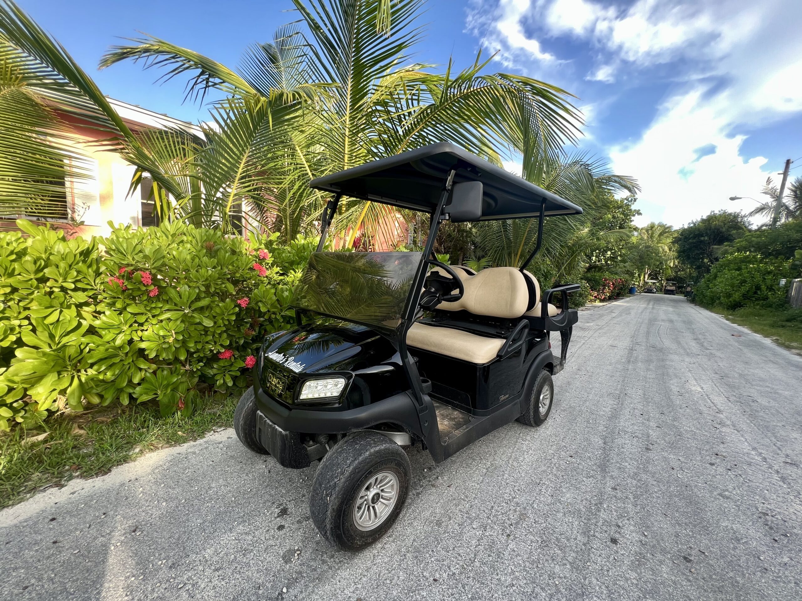4 SEATER GOLF CART STANDARD HEIGHT – Aundre’s Rentals Harbour Island ...